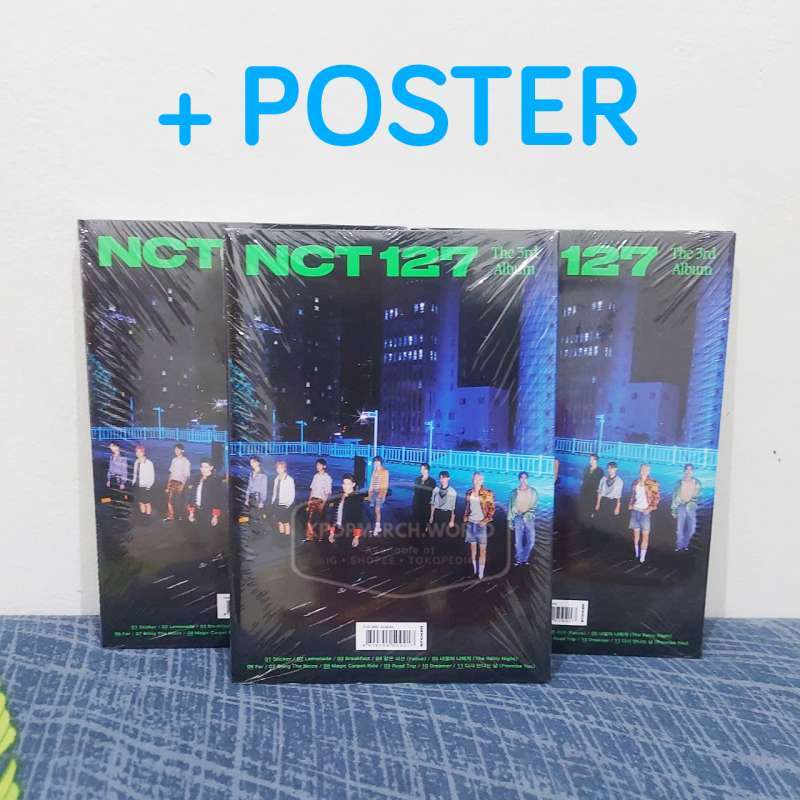 Promo NCT 127 - STICKER versi SEOUL [+ POSTER] CD ALBUM Diskon 4% di ...