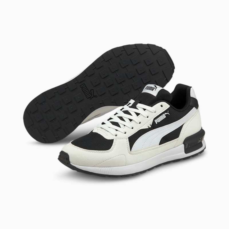 Jual Puma Sepatu Sneakers Graviton Puma Black-puma White-nimbus ...