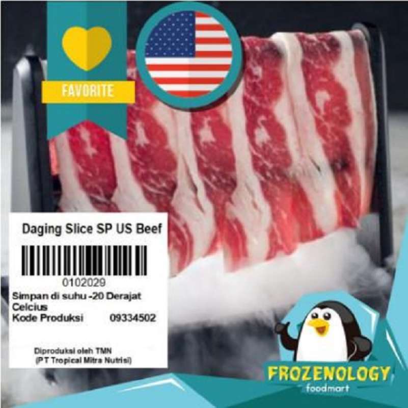 Jual USA Sliced Beef / Daging Sapi Lapis Iris Grill Gyudon Ramen Niku ...