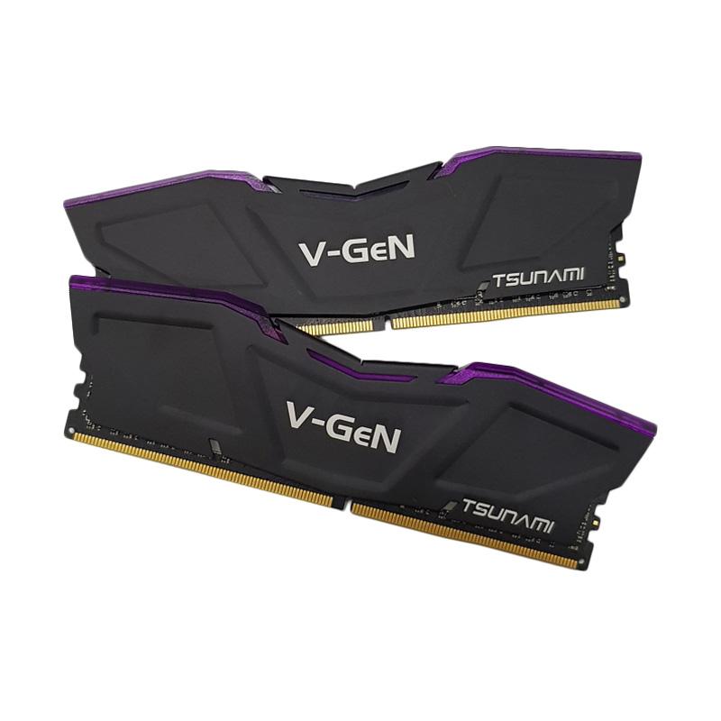 Jual V-GeN Tsunami RAM DDR4 8GB 3200MHz CL16 Memory Card [2x4GB] di ...