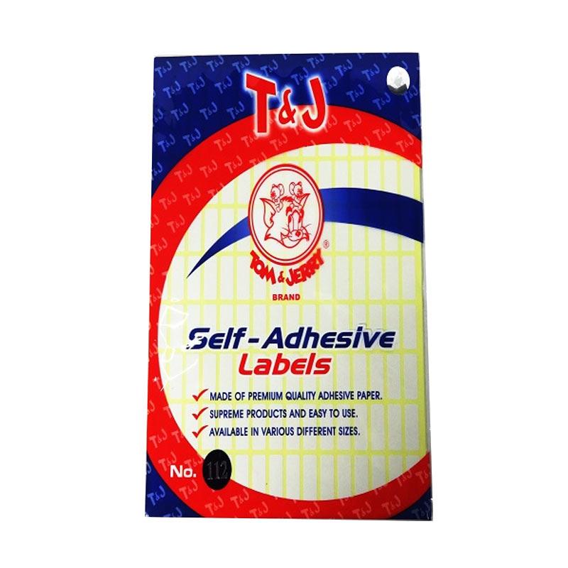 Promo Tom & Jerry No.112 Label Stiker - Putih Diskon 54% di Seller ...