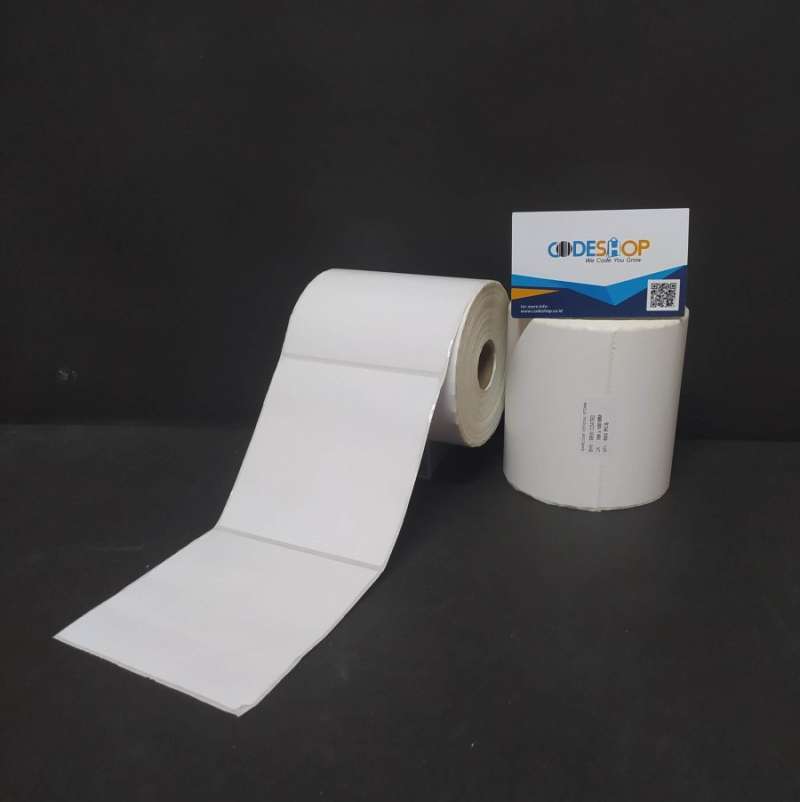 Jual Label Sticker Barcode 100mm X 100mm (1 Line) Semicoated Isi 500 ...