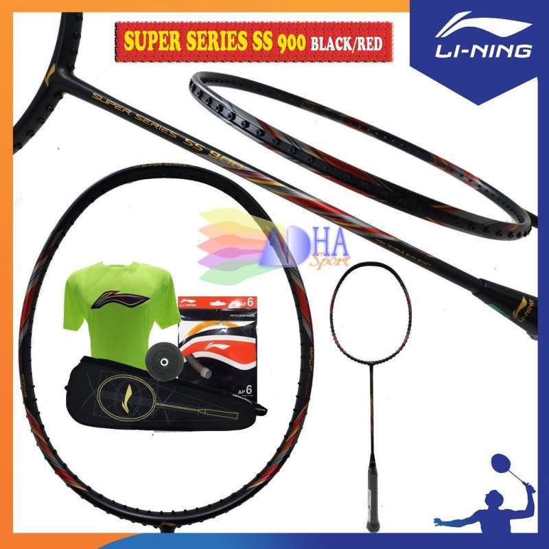 Promo Lining Super Series 900 / SS900 Original Raket Badminton ADHA ...
