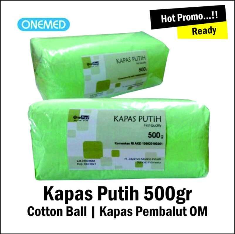 Promo Kapas Putih Pembalut Onemed 500 Gram Diskon 5% Di Seller ...