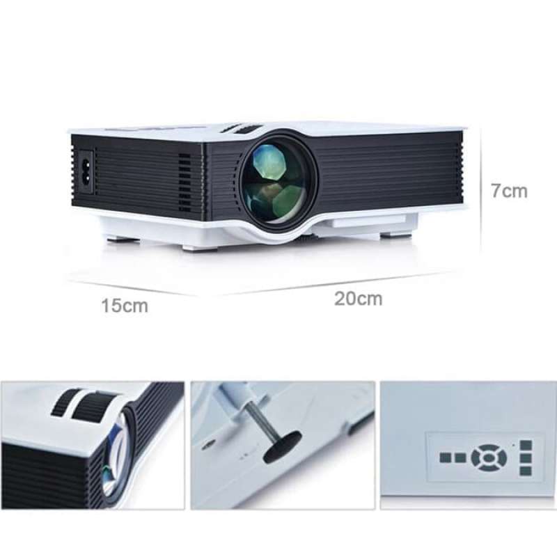 Jual RECOMMEND MINI PROYEKTOR UC40 PROYEKTOR UC40 MINI LED PROJECTOR di Seller Gaptech Solution ...