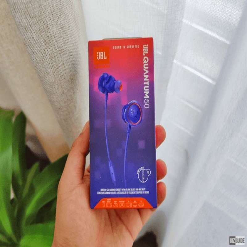 Jual Jbl Quantum 50 / Q50 Headset Gaming Wired In-Ear Resmi Ims di ...
