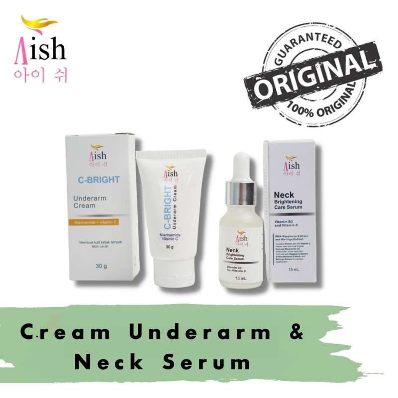 Aish C Bright Underarm Cream Lengkap Harga Terbaru Mei 2024 | Blibli