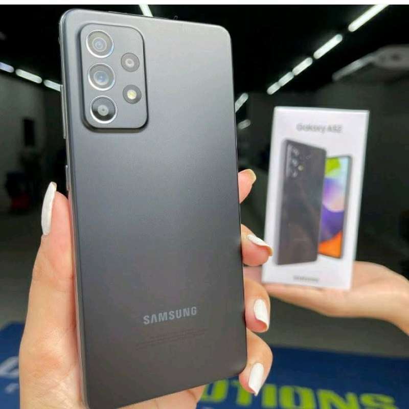 Jual Samsung Galaxy A52 8/256 - Awesome Blue di Seller Dzikri Celuller ...