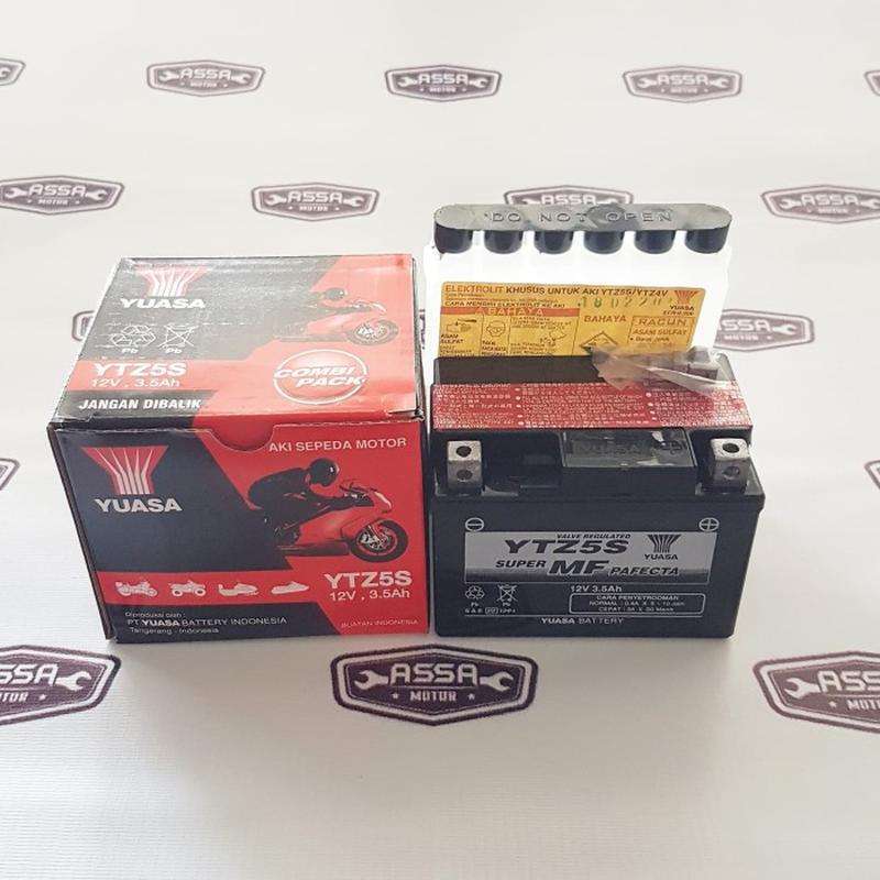 Harga Aki Yuasa Ytz5s 💯 Terbaru, Spesifikasi, & Kredit Mei 2026