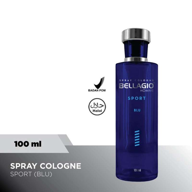 Promo BELLAGIO Homme Spray Cologne Sport Blu 100 ml Diskon 38% di ...