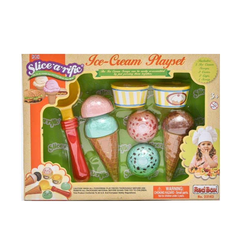 Promo Redbox 22142 Slice-a-rific Ice-Cream Playset Mainan Anak - Multi ...