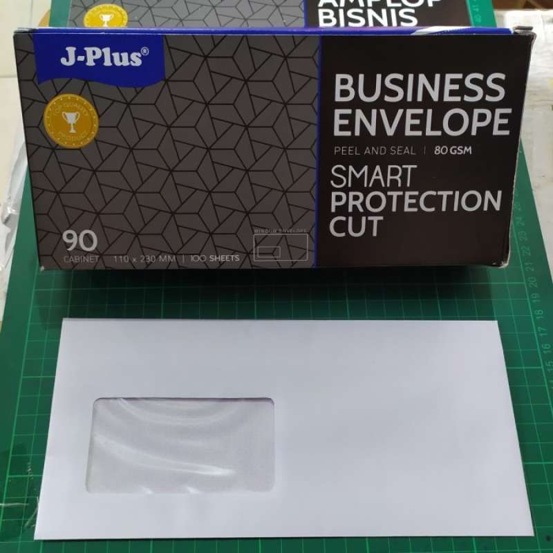 Jual Amplop Putih Jendela Kiri 90 J-Plus di Seller Evita Shop - Serua ...