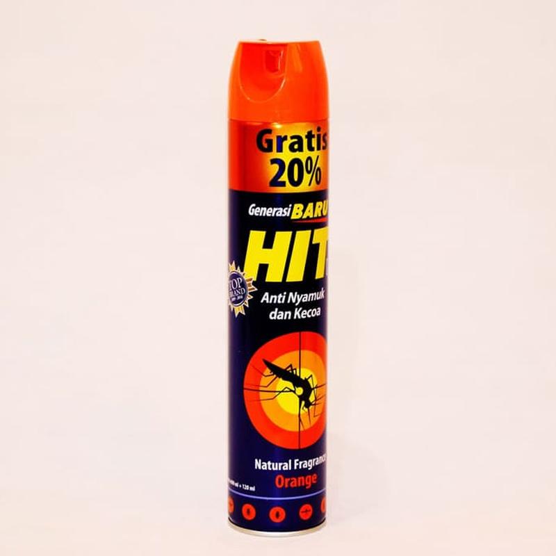 Jual Hit Spray Obat Anti Nyamuk [600 Ml + Free 20%] Di Seller Obingshop ...