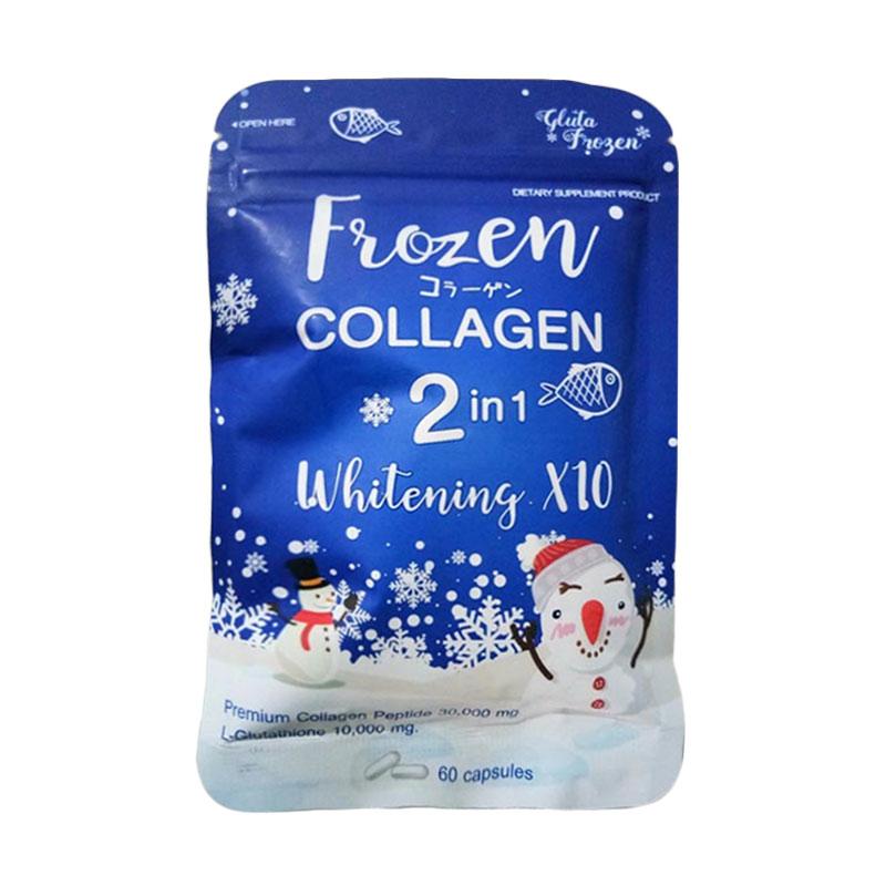 Jual FROZEN COLLAGEN 2 in 1 Whitening X10 [60 Capsul] di Seller ...