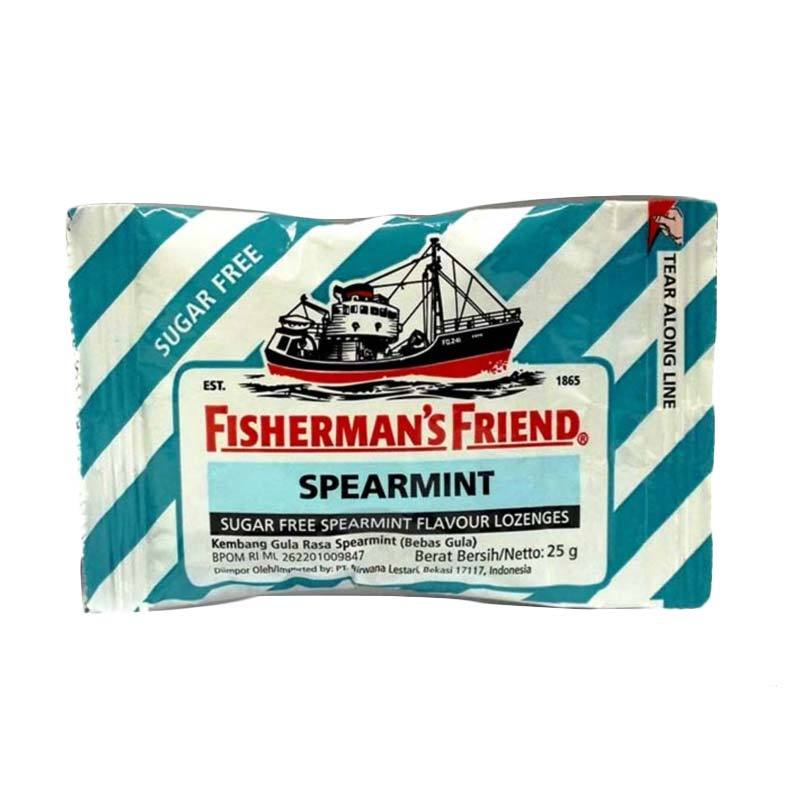 Jual Fisherman`s Friend Spearmint Permen [25 g] di Seller Swalayan Maju ...