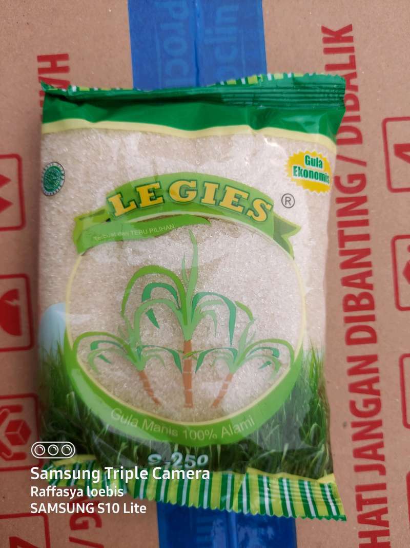 Jual gula pasir LEGIES s250/200gr di Seller TOKO ZALFA 2 - Cimuning ...