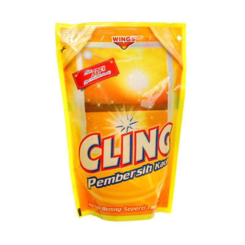 Jual CLING Pembersih Kaca - Kuning [425 mL/ Refill] di Seller Bhakti ...