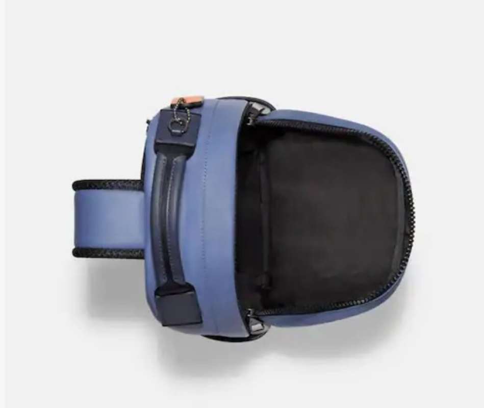 Jual Coach Edge Pack In Colorblock Signature Denim Blue Mist Di Seller ...