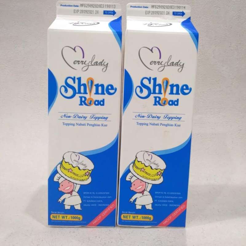 Jual Shine Road Whipped Cream Non Diary 1L di Seller Rame Sawana ...
