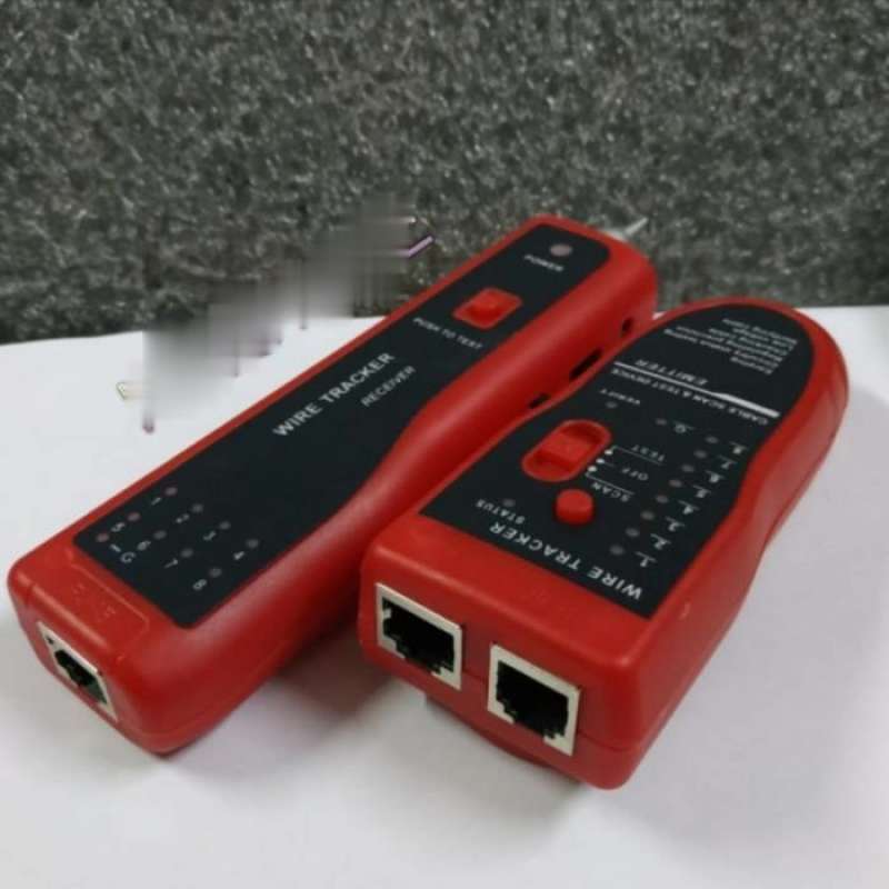 Promo TESTER LAN RJ 45 WIRE TRACKER /ALAT TEST KABEL INTERNET CAT 5E ...
