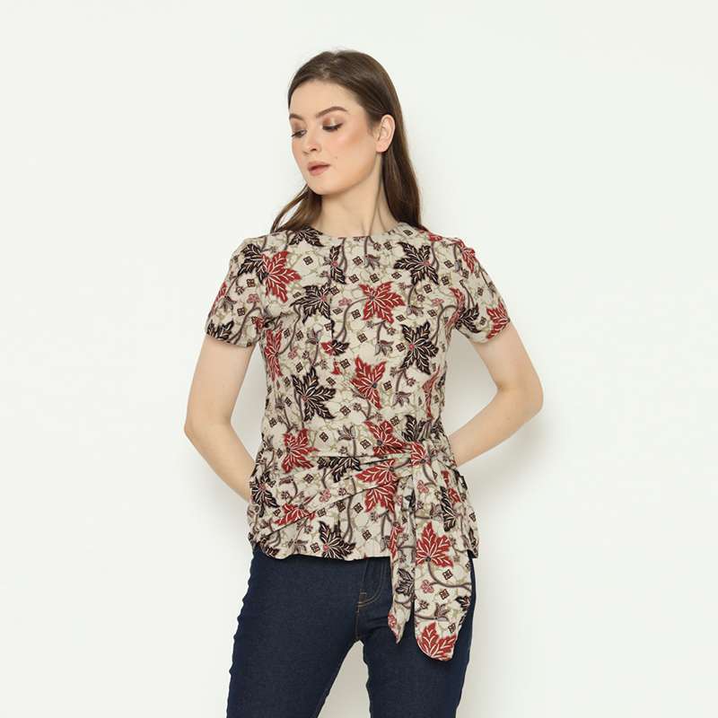 Promo Hadinata Batik Marry Blouse Batik Wanita Diskon 36% di Seller ...