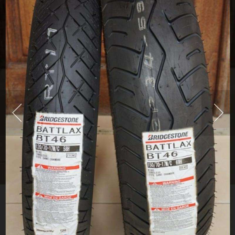 Jual Bridgestone Ban Battlax BT46 120/7017 & 150/70-17 di Seller PUSAT ...