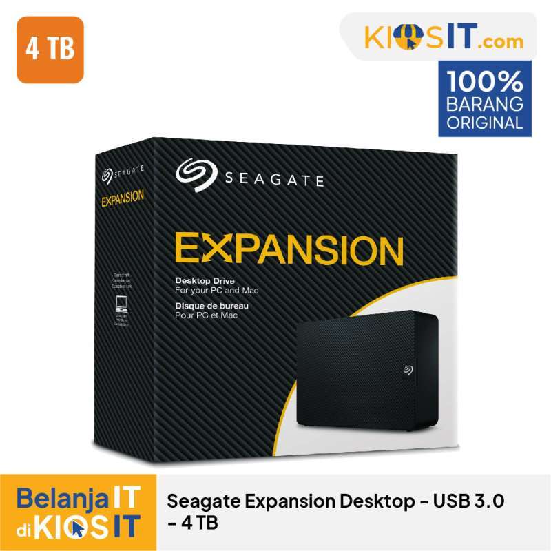 Jual Seagate Expansion Desktop - USB 3.0 di Seller KiosIT - Kota ...