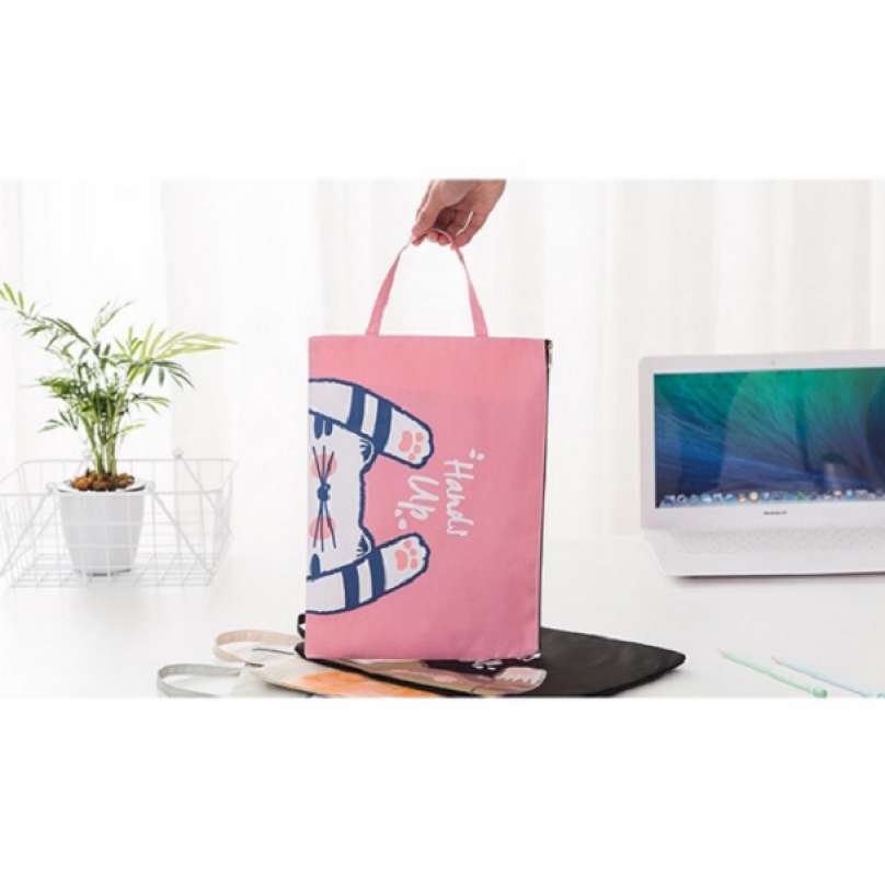 Jual Dokumen Organizer Tas Map A4 Pouch File Holder Buku Tulis / Map ...