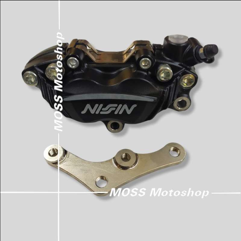 Jual Caliper Nissin Samurai 4 Piston Yamaha Nmax - Hitam di Seller MOSS Motoshop - Penumping ...