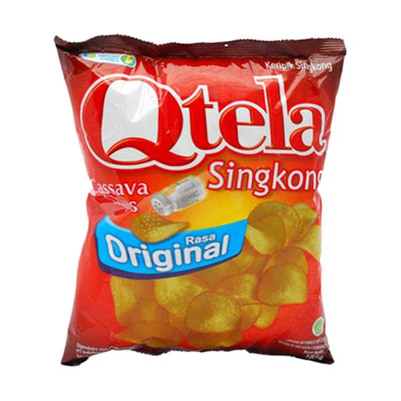 Promo Qtela Original Rasa Snack [185 g] Diskon 5% di Seller Halo Mart ...