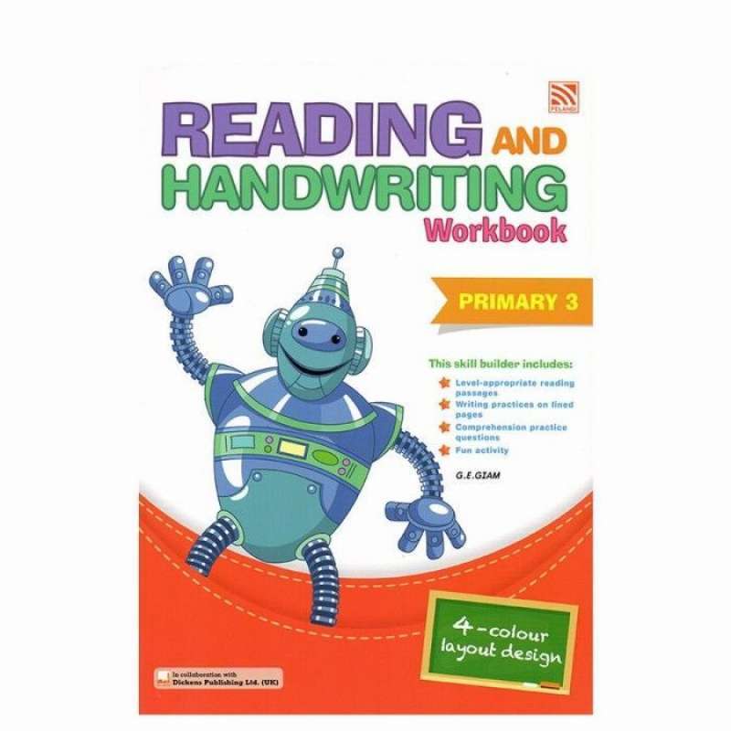 Promo Original READING & HANDWRITING WORKBOOK PRIMARY 3 Buku School ...