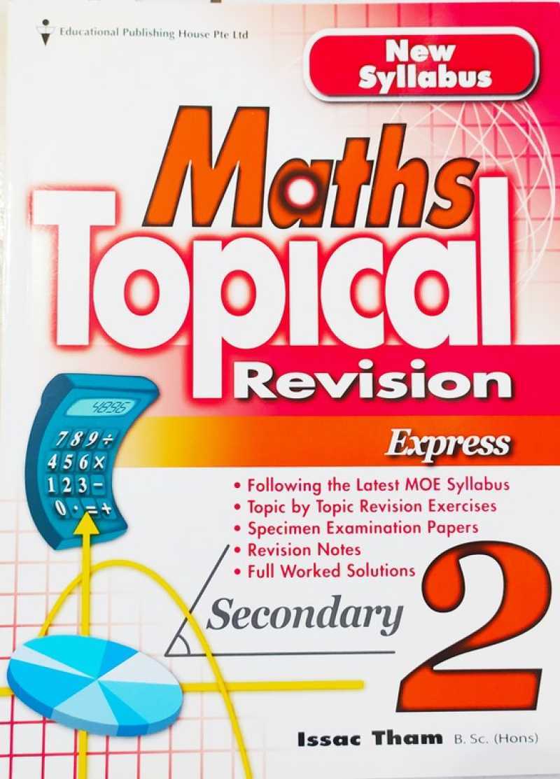 Promo Original Maths Topical Revision (Express) Sec 2 Buku School Book ...