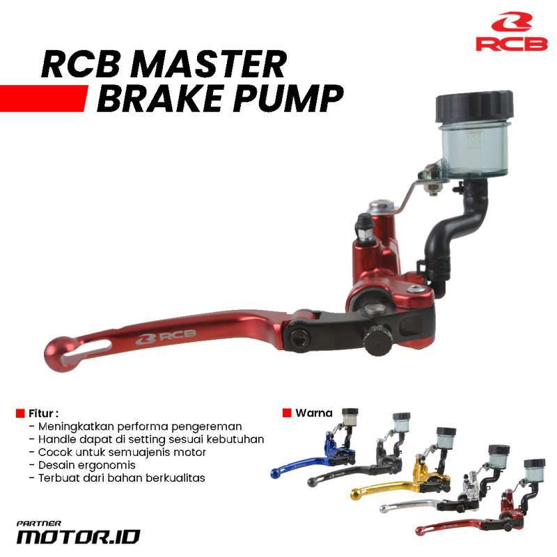 Promo Master Rem Rcb Brake Pump S1 14mm Forged / Radial Diskon 14% Di ...