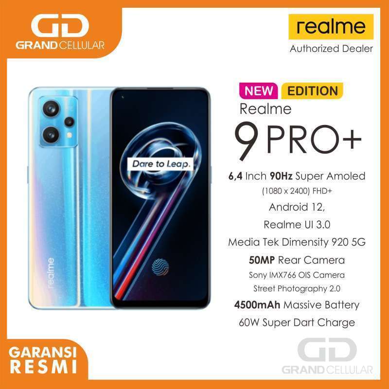 Realme 9 Pro Plus - Harga dan Spesifikasi Terbaru Juni 2024