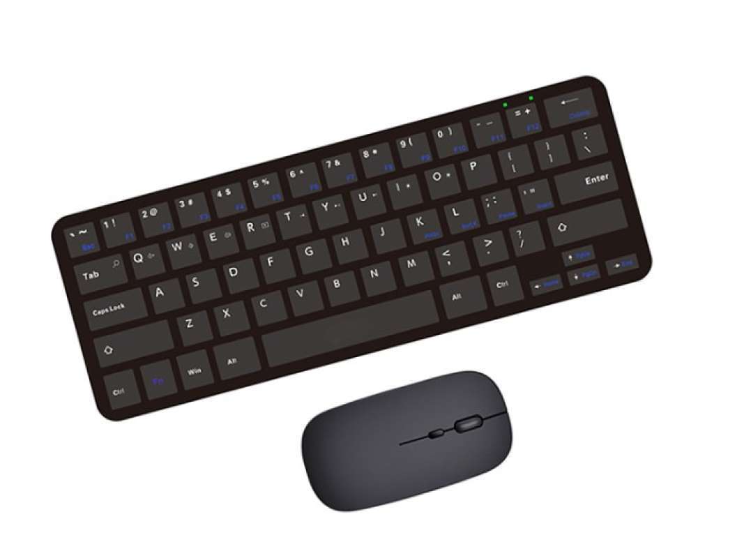 Jual Wireless Keyboard And Mouse With Low Power Battery Indicators Di ...