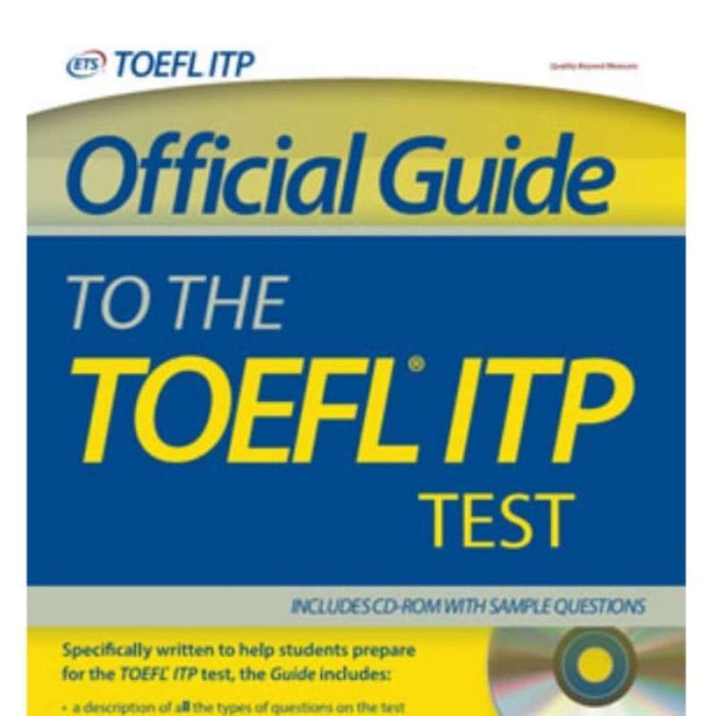 Promo Original OFFICIAL GUIDE TO THE TOEFL ITP TEST Buku Persiapan Tes ...