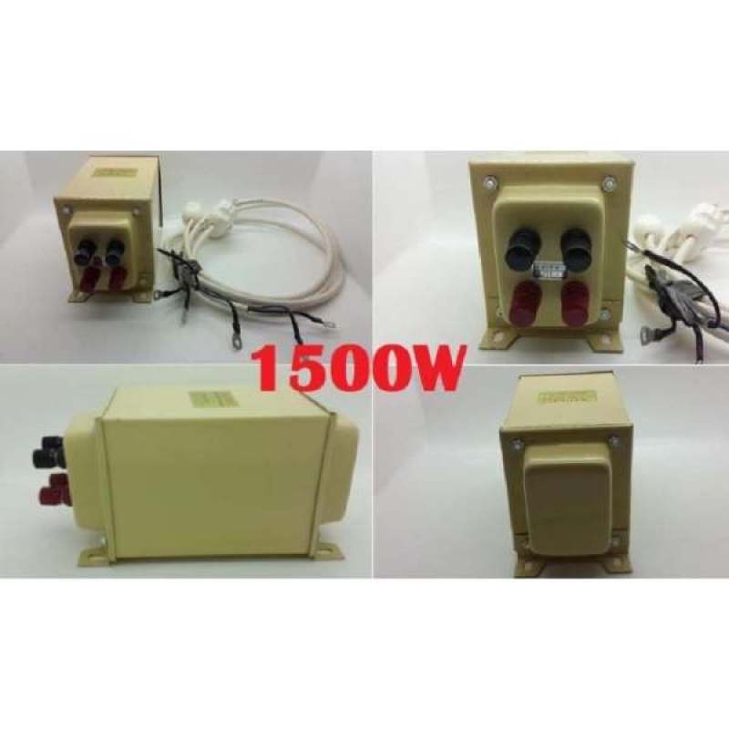 Jual Step up Step Down Transformer 1500Watt 220V to 110V atau 110v to ...