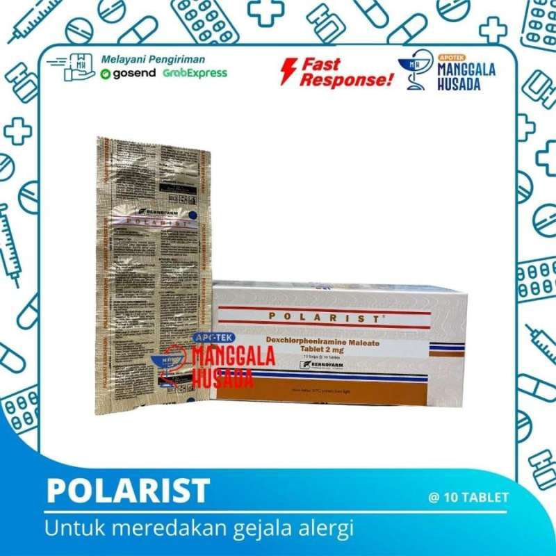 Jual Polarist Tab 2 Mg Per Strip @ 10 Tablet Di Seller Apotek Manggala ...