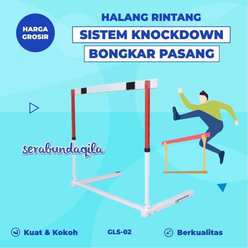 Promo Peralatan Lari Gawang, Lompat Gawang GLS-02, Halang Rintang ...