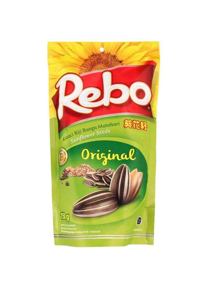 Jual Kuaci Rebo Rasa Original 150gr Aneka Rasa Milk Susu Greentea Ori