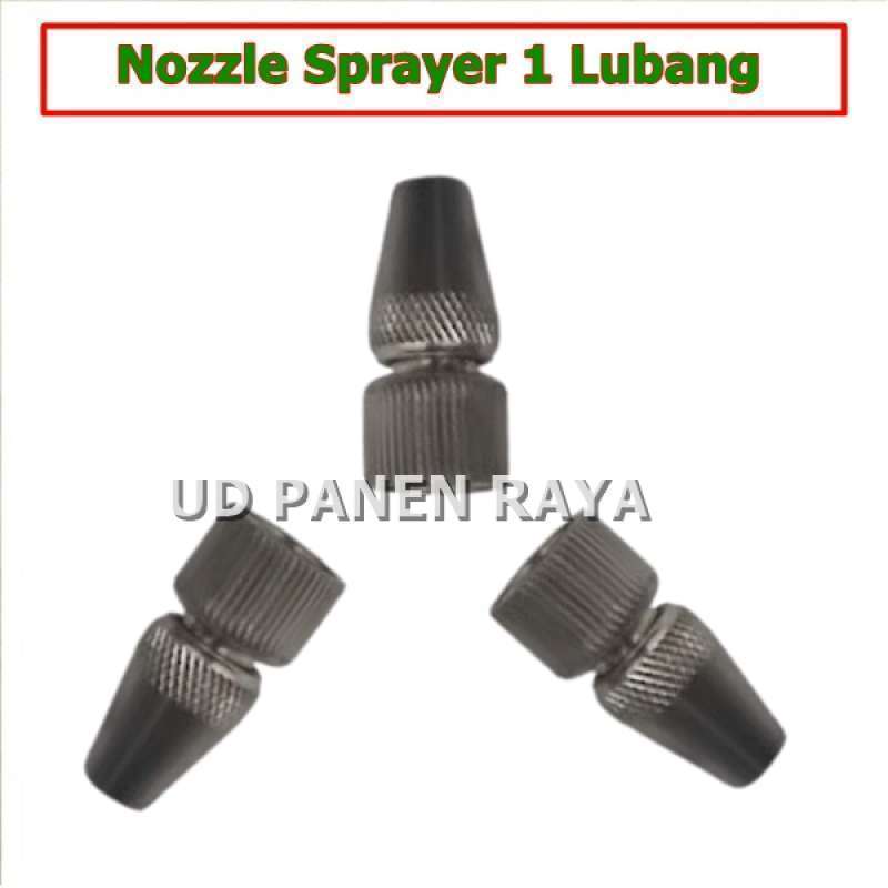Jual Nosel Spuyer Lurus Bahan besi Nozzle Sprayer lubang1 Alat Pucuk ...