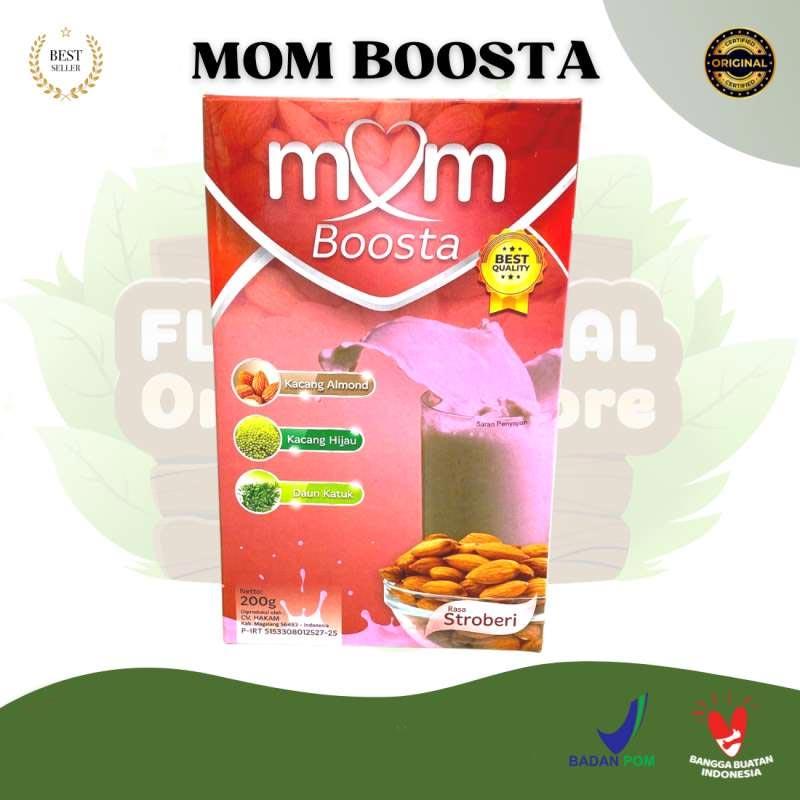 Jual SUSU MOM BOOSTA SUSU ASI BOOSTER KACANG ALMOND di Seller ...