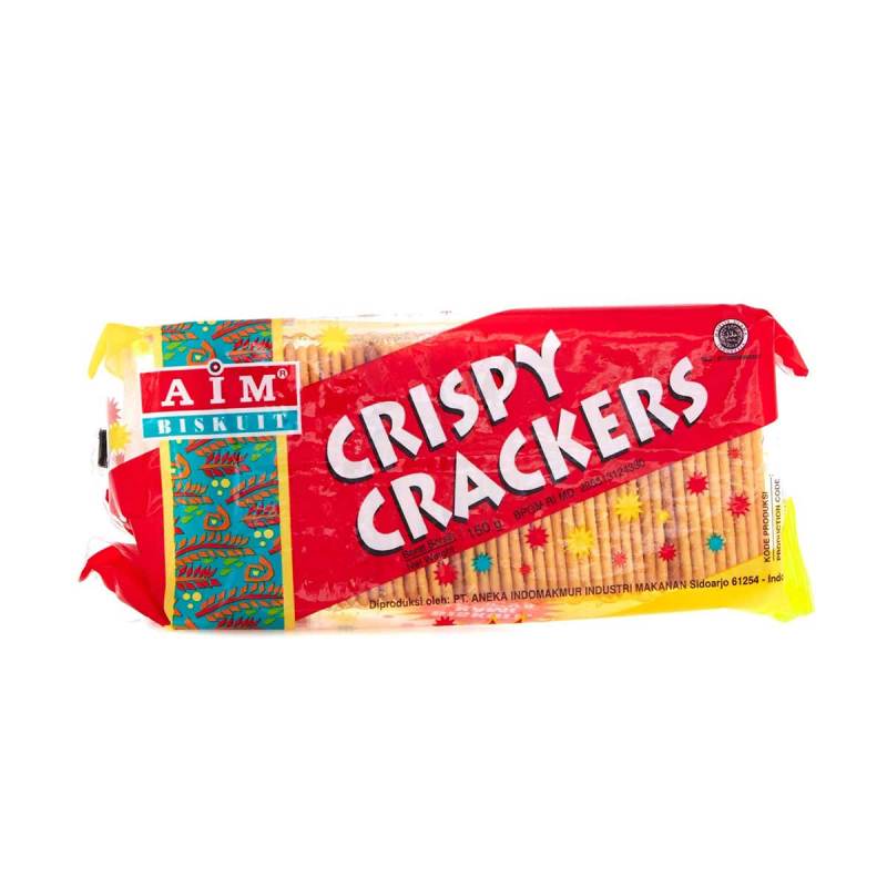 Jual AIM BISC CRISPY CRACKERS 150G di Seller Alfamart Click & Collect ...
