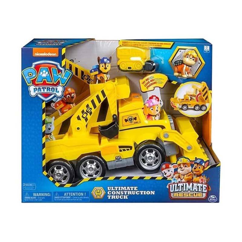 Jual Spin Master Paw Patrol Ultimate Rescue Ultimate Construction Truck ...