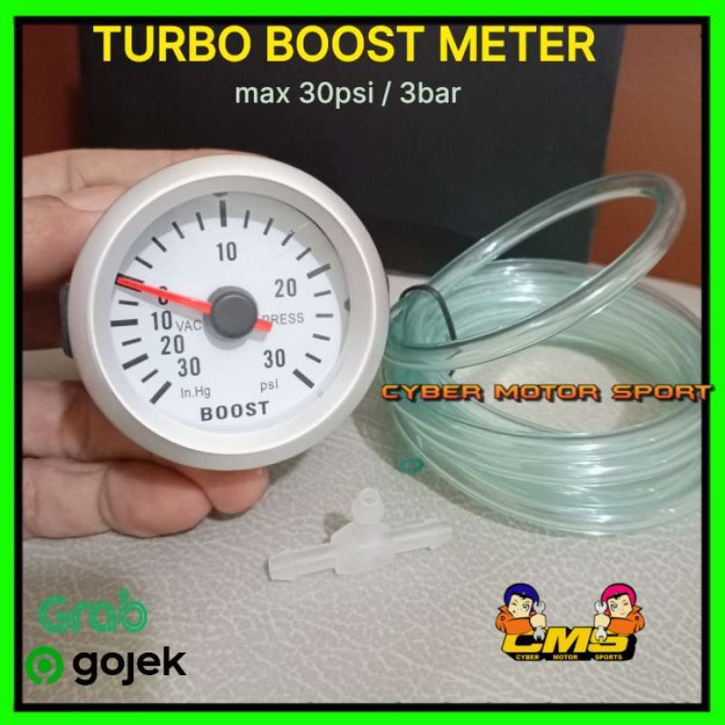 Promo Turbo boost meter . indikator boost turbo. indikator tekanan ...