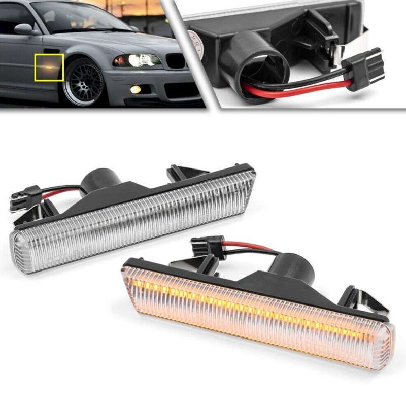 Promo Lampu LED Bening BMW 3 Series E46 M3. Lampu Sein Fender Bening ...