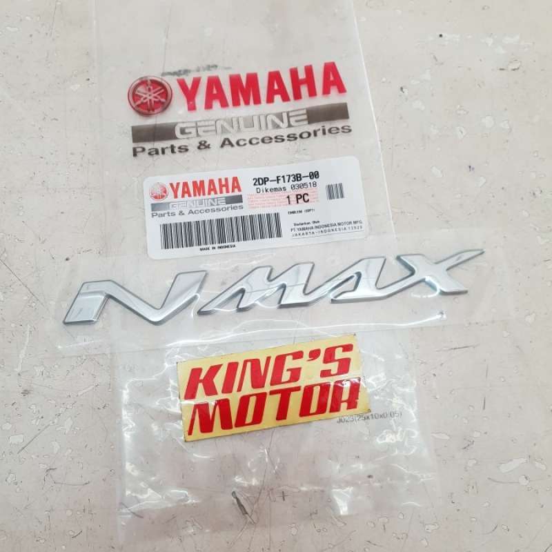 Jual Oem Emblem Logo Yamaha Nmax, N Max Silver Asli Yamaha Di Seller ...