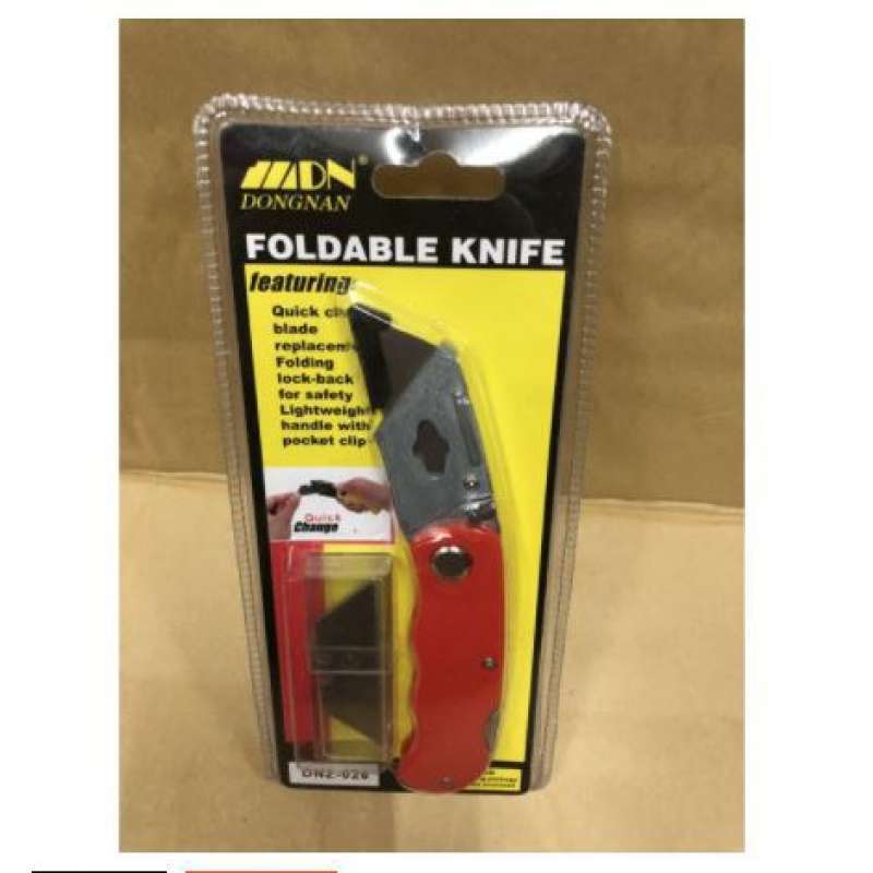 Jual foldable knife Cutter utility pisau lipat serbaguna cutter Gipsum ...