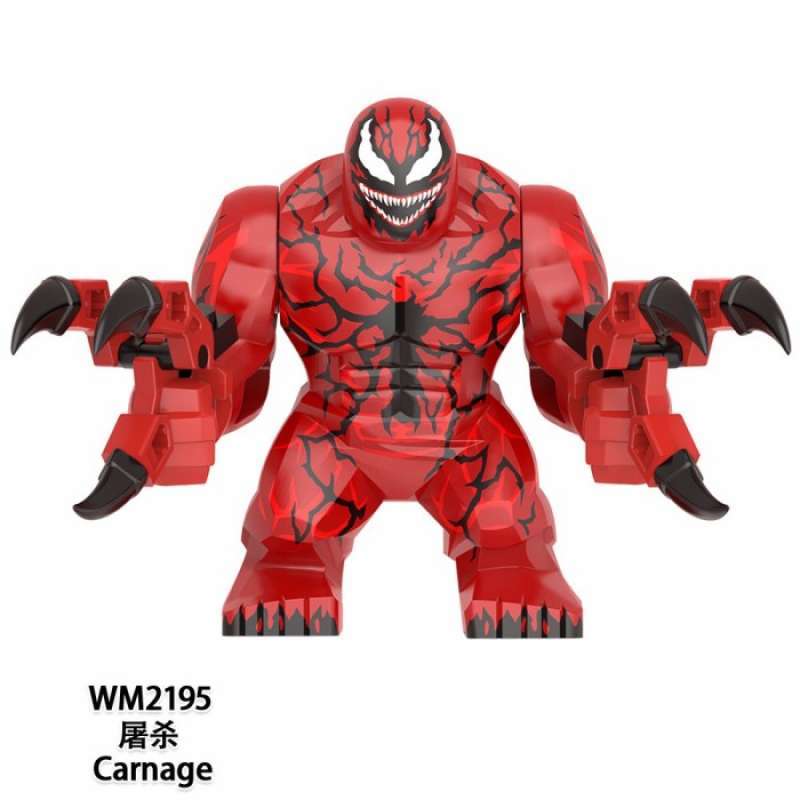 Promo Lego Venom Carnage Minifigure Super Hero Marvel Avenger Spiderman ...