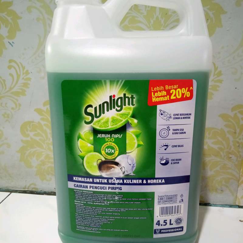 Promo sunlight profesional 4,5 liter Diskon 19% di Seller Alifia 1 ...